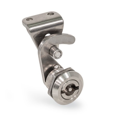 Hook Latch GN115.8, Operation with Socket Keys, Not Lockable, Stainless ...