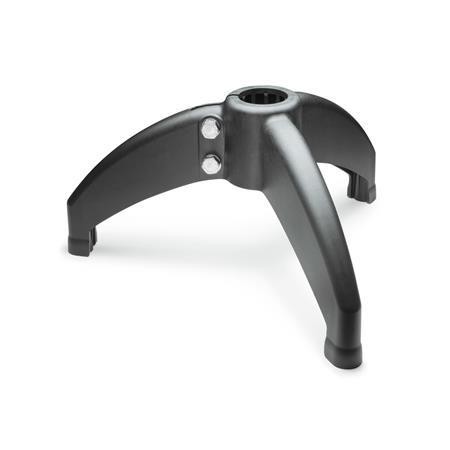 Support Bases, GN6470, Plastic