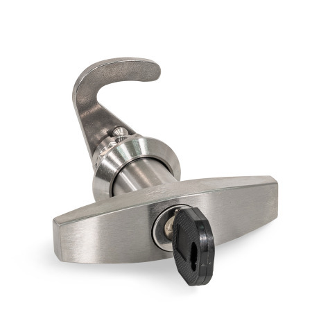 Hook Latch GN115.8, Lockable, Stainless Steel
