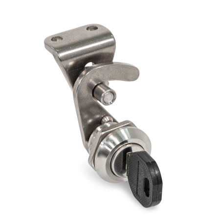 Hook Latch GN115.8, Lockable, Stainless Steel