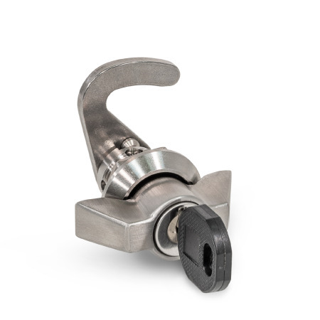 Hook Latch GN115.8, Lockable, Stainless Steel