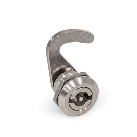 Hook Latch GN115.8, Operation with Socket Keys, Not Lockable, Stainless ...
