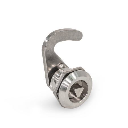 Hook Latch GN115.8, Operation with Socket Keys, Not Lockable, Stainless ...