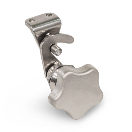 Hook Type Latches, GN115.8, Not Lockable, Stainless Steel, with ...